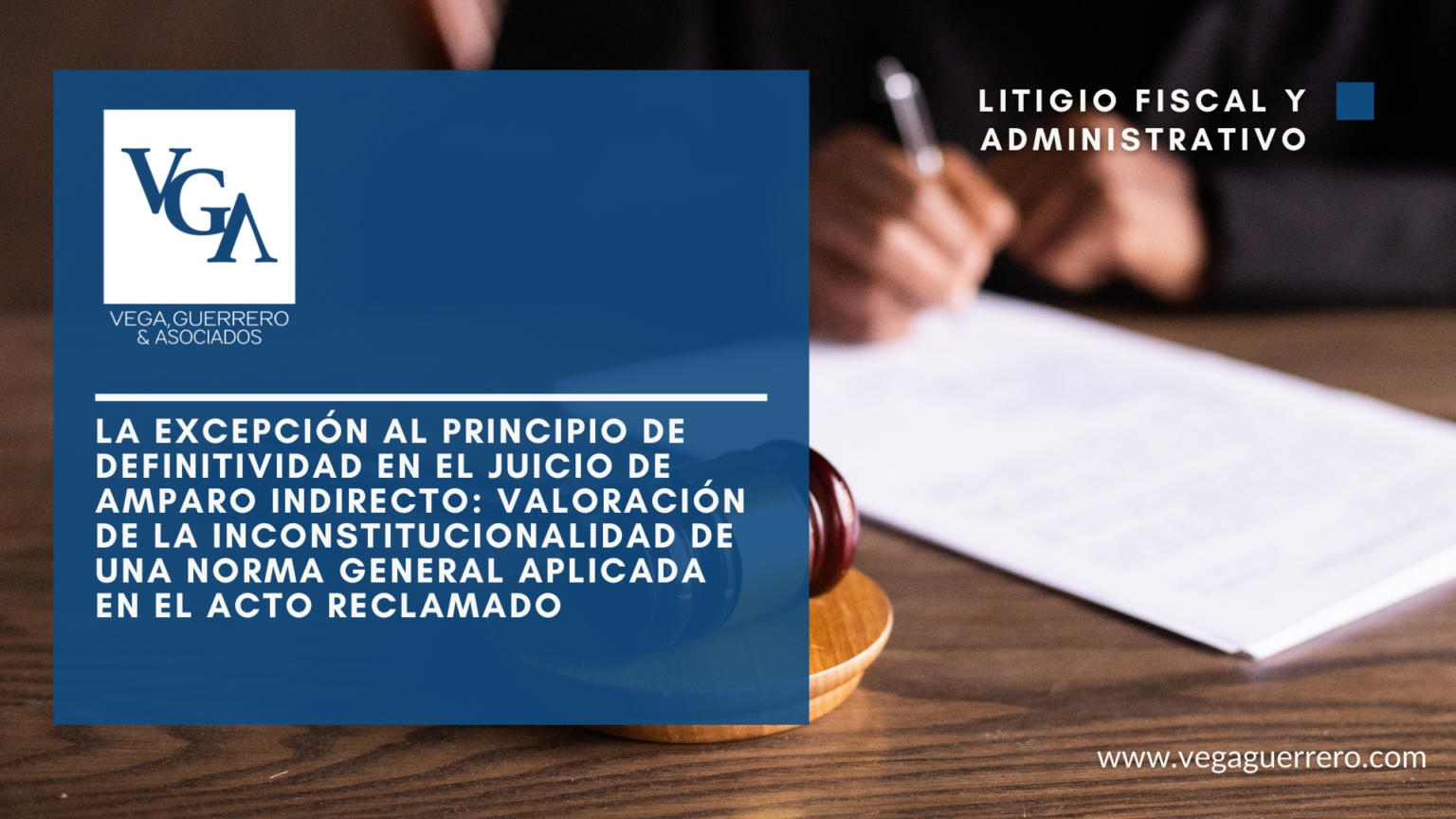 La Excepción al Principio de Definitividad en el Juicio de Amparo ...